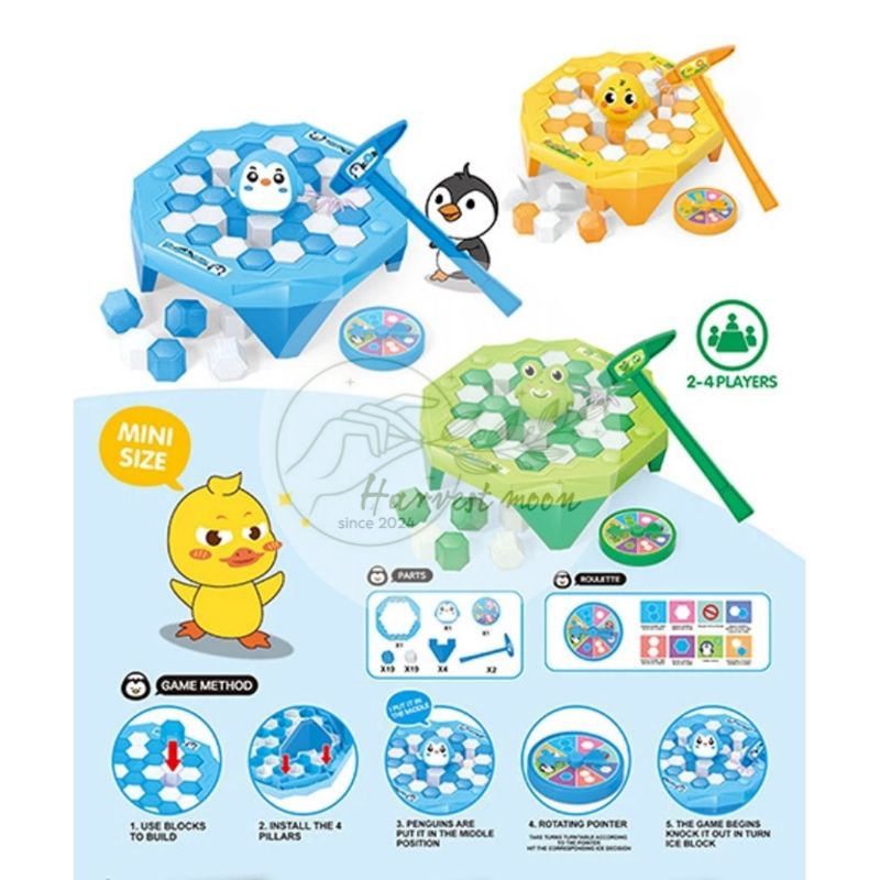 Jual PINGUIN TRAP FAMILY GAMES MINI TRAPS | Shopee Indonesia