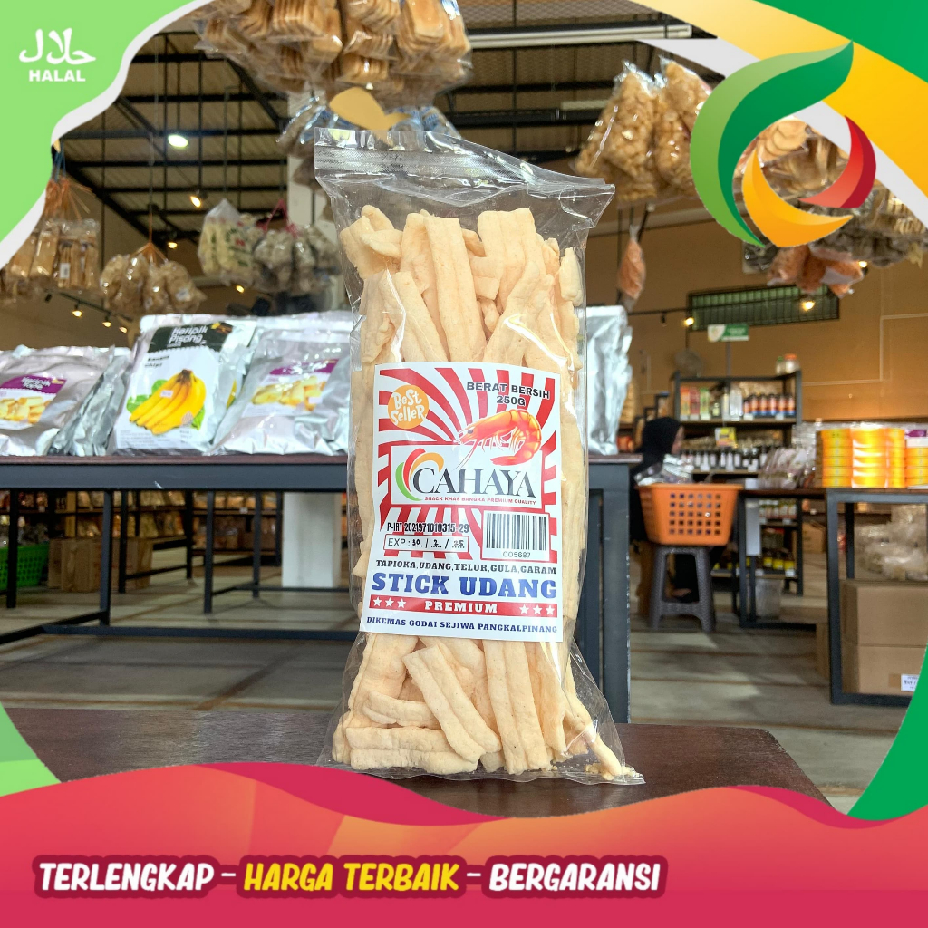 Jual STIK UDANG CAHAYA 250GR KHAS BANGKA | Shopee Indonesia