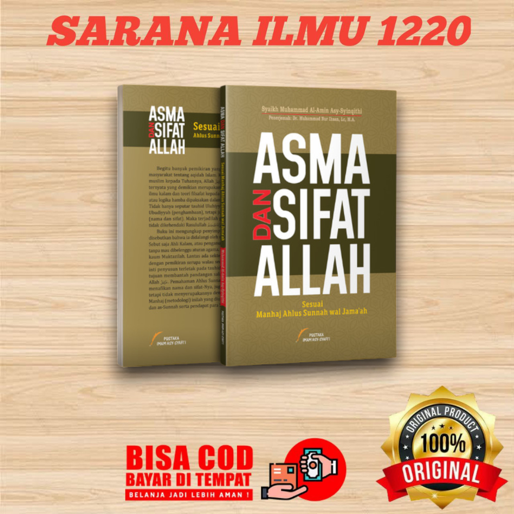 Jual PUSTAKA IMAM SYAFII | Asma Dan Sifat Allah | Sesuai Manhaj ...