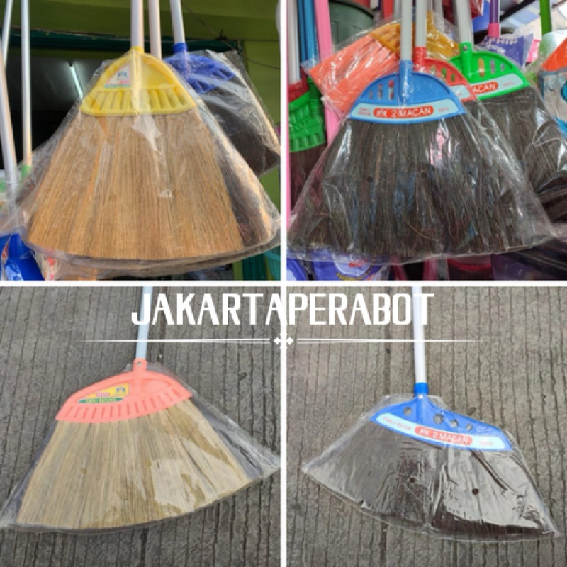 Jual 2 Macan - Sapu Ijuk 2 Macan / Sapu Lantai / Sapu Ijuk Cap 2 Macan ...