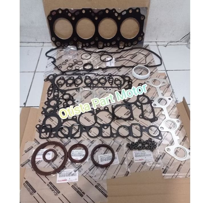 Jual PACKING PAKING SET GASKET FULL SET HILUX 2.5 2500cc 2KD INNOVA INOVA DIESEL PLAT | Shopee ...