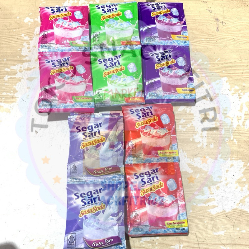 Jual MINUMAN SEGAR SARI SODA RENCENG@10PCS | Shopee Indonesia