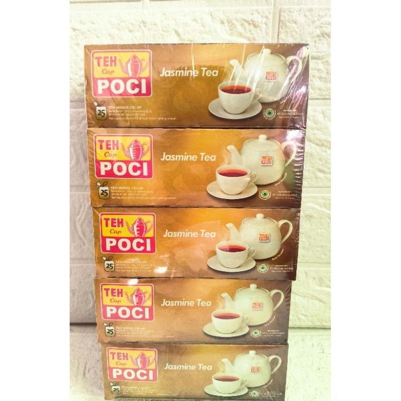 Jual TEH POCI JASMINE TEA (1PAK ISI 5BOX) | Shopee Indonesia