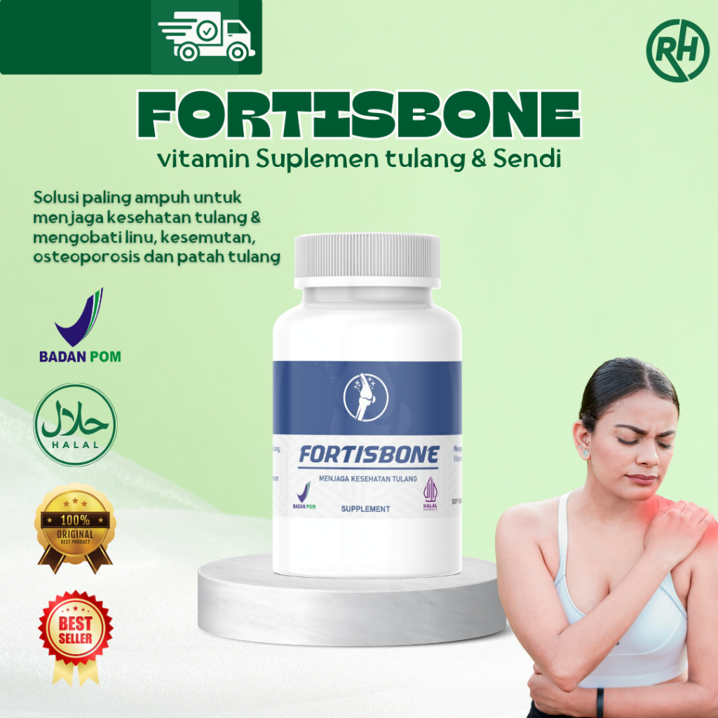 Jual FORTISBONE Suplemen Tulang & Sendi – Dukungan Kalsium untuk ...