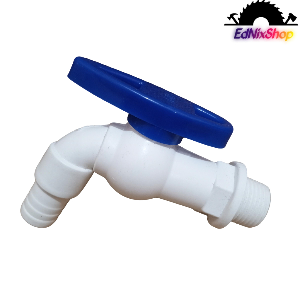 Jual Keran Air Dapur Kran Air Taman PVC 1/2 Inch | Shopee Indonesia