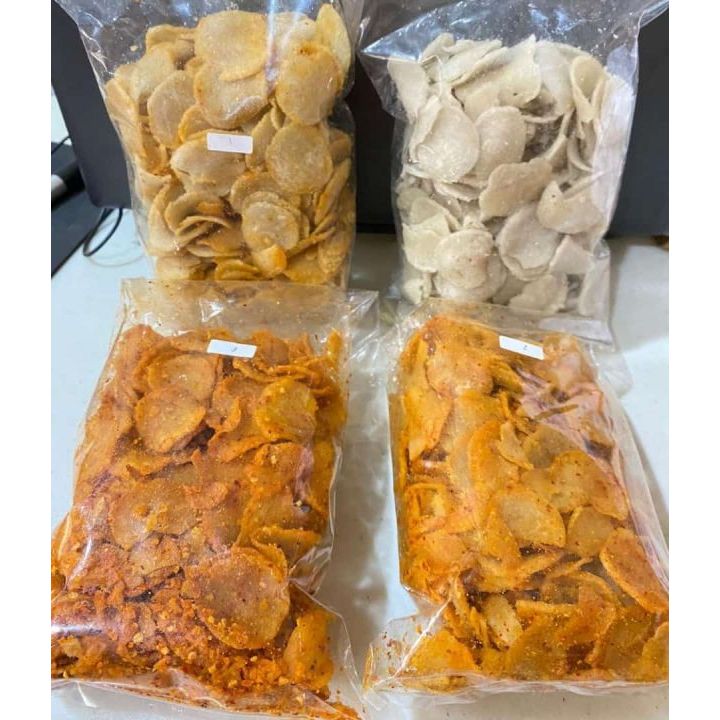 Jual Moring / Snack Molring / Kripik Cimol Kering 250 gr oleh-oleh ...