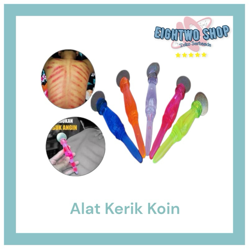 Jual Alat Kerikan Koin & Totok 2in1 Kerokan Masuk Angin Kerik Pijat ...