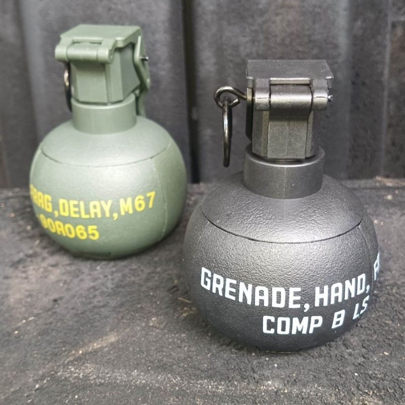 Jual Mainan WGG Model M67 Grenade/Granat Spring (Reusable) | Shopee ...