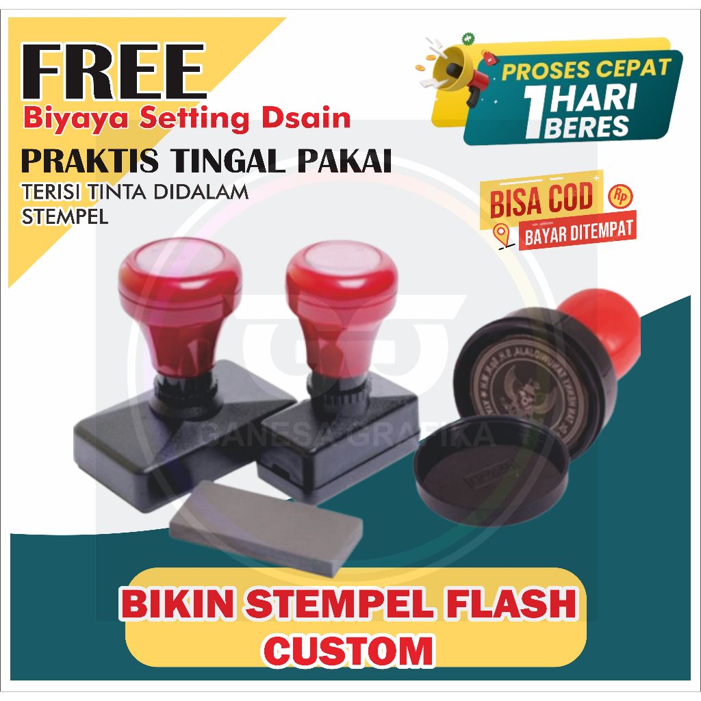 Jual STEMPEL CUSTOM FREE DSAIN SUDAH TERISI TINTA BISA ISI ULANG | Shopee Indonesia