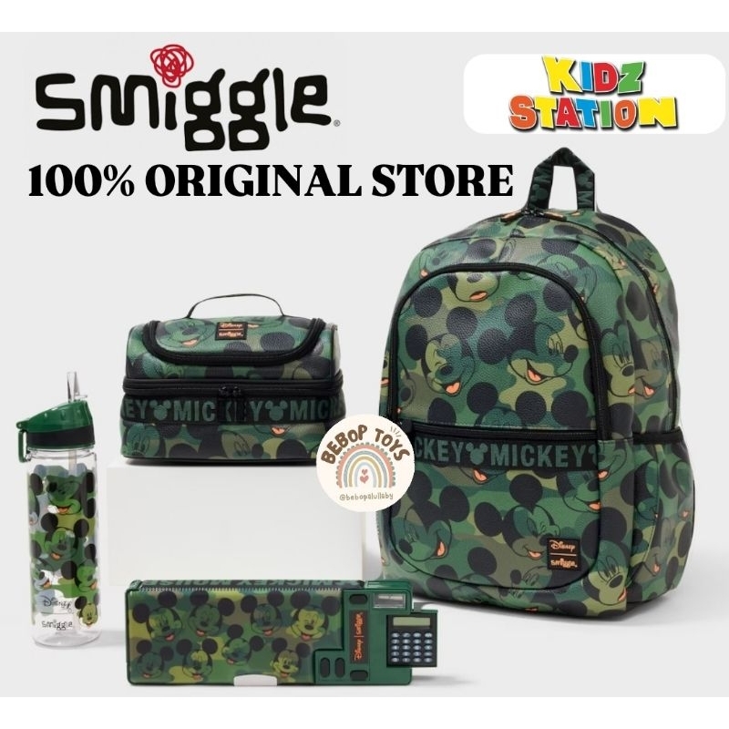 Jual [100% ORIGINAL] SMIGGLE DISNEY MICKEY MOUSE BACKPACK SERIES 100% ...
