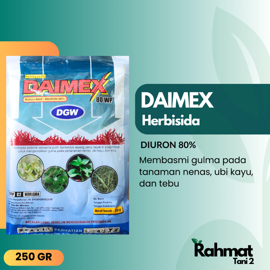 Jual DAIMEX - Herbisida Racun Rumput dan Gulma Tanaman Nenas, Ubi Kayu ...