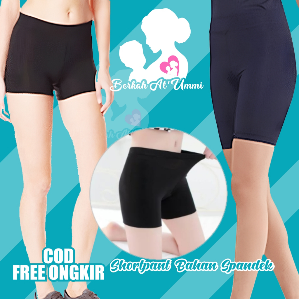 Jual SHORTPANTS / LEGGING PENDEK SPANDEX / CELANA PENDEK KETAT DALAMAN ...
