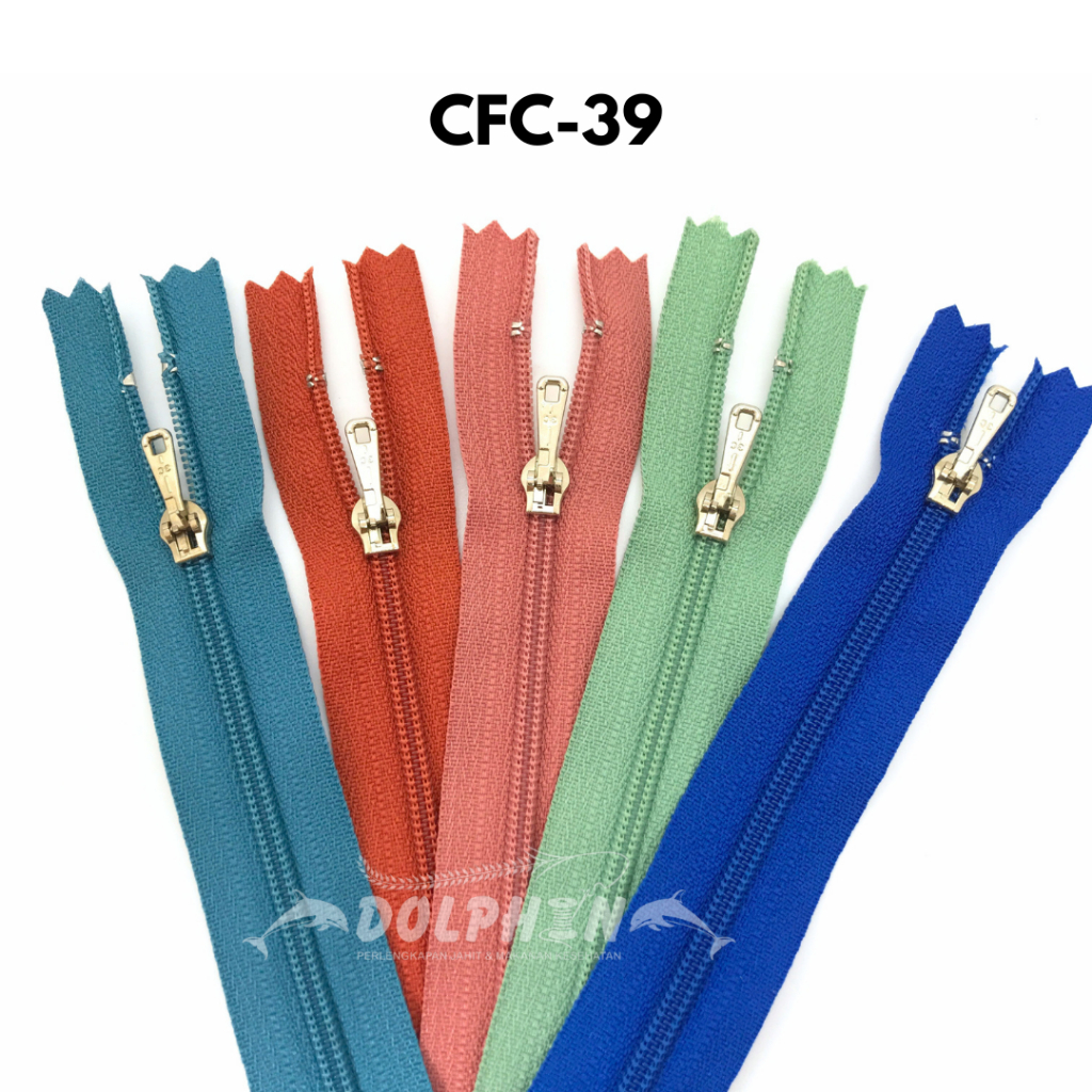 Jual [Per Lusin] CFC-39 Resleting YKK 6 Inch / 15 cm Rit Zipper Celana ...