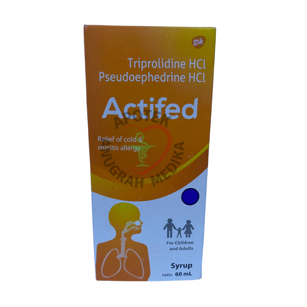Jual Actifed Sirup 60 ML (Actifed Kuning) - Obat Pilek dan Alergi ...