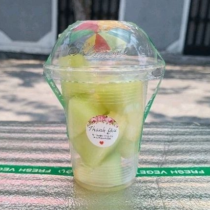 Jual Buah Potong Melon Sultan Viral | Buah Segar | Shopee Indonesia