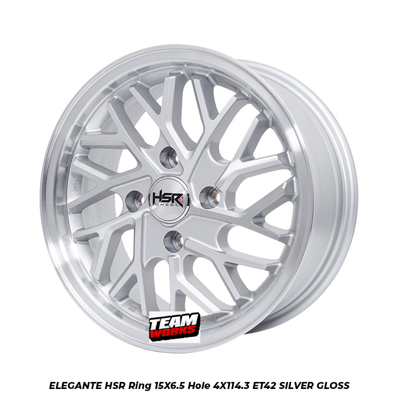 Jual VELG R15 Mobil Avanza Xenia Livina Kijang kapsul R15 HSR ELEGANTE ...