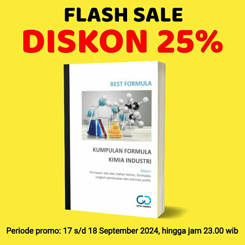 Jual KUMPULAN RESEP FORMULA KIMIA INDUSTRI: PEMBERSIH RUMAH TANGGA ...
