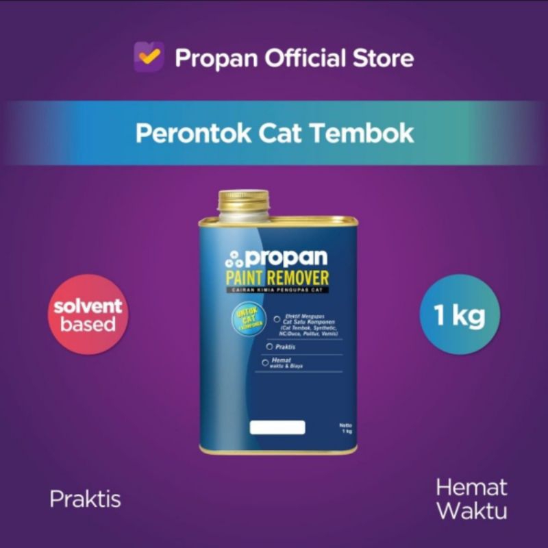 Jual Perontok / Penghapus Cat Kayu Besi / Paint Remover Propan PPR-735 ...