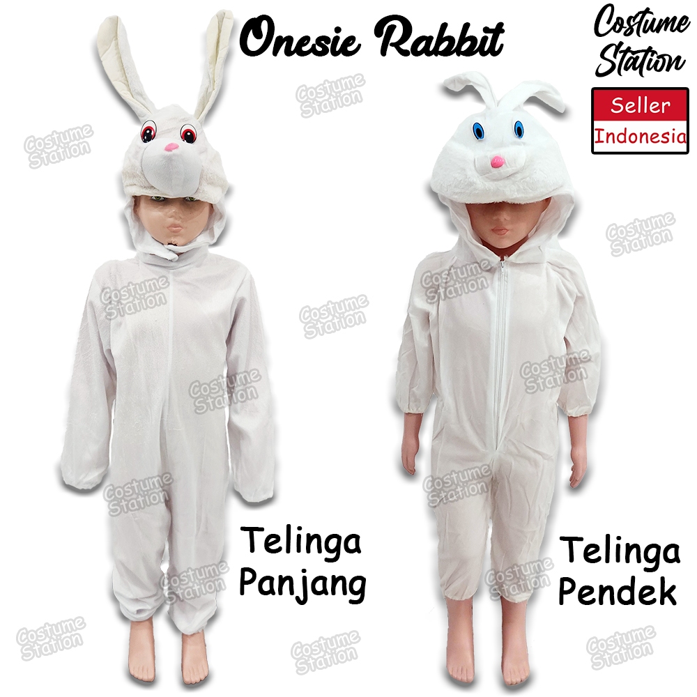 Jual Kostum Onesie Rabbit / Costume Bunny Kelinci Hewan Animal Binatang ...