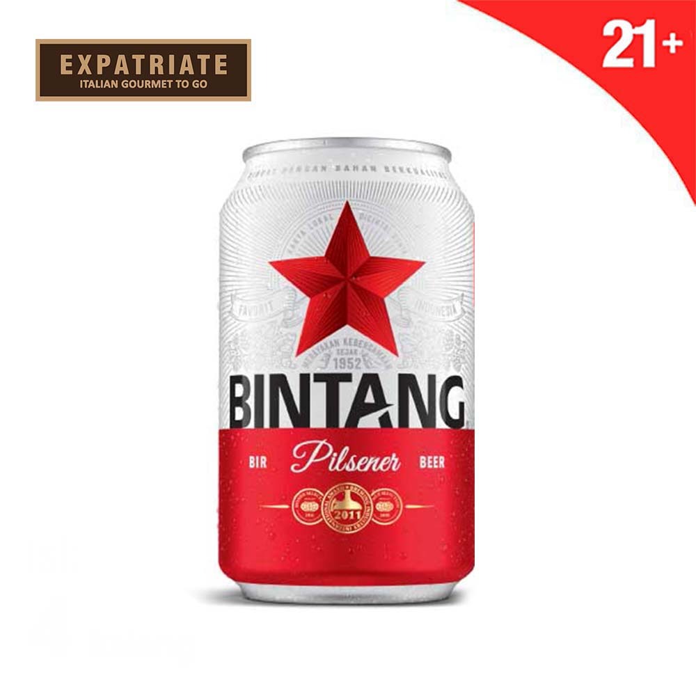 Jual Bintang Pilsener Can 320ml - Beer | Shopee Indonesia