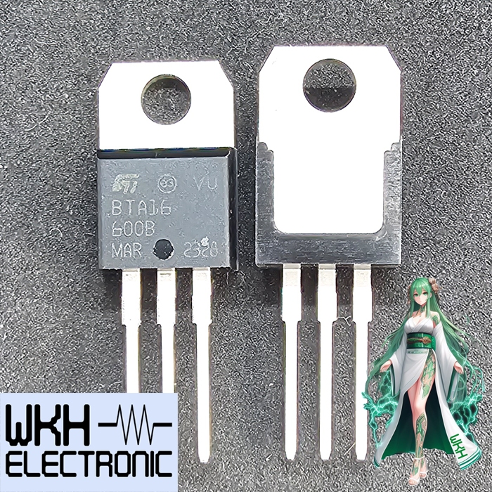 Jual BTA16-600B BTA16-600BWRG BTA16-600BRG TRIAC 16A 600V TO220 BD96 | Shopee Indonesia
