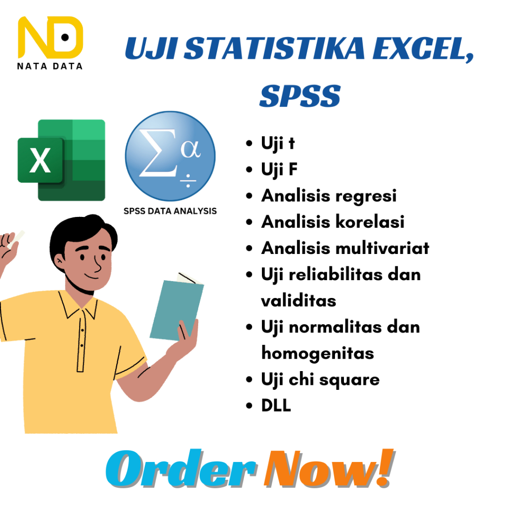 Jual UJI STATISTIKA EXCEL, SPSS | UJI VALIDITAS DAN REALIBILITAS | UJI ... Jual UJI STATISTIKA EXCEL, SPSS | UJI VALIDITAS DAN REALIBILITAS | UJI ...