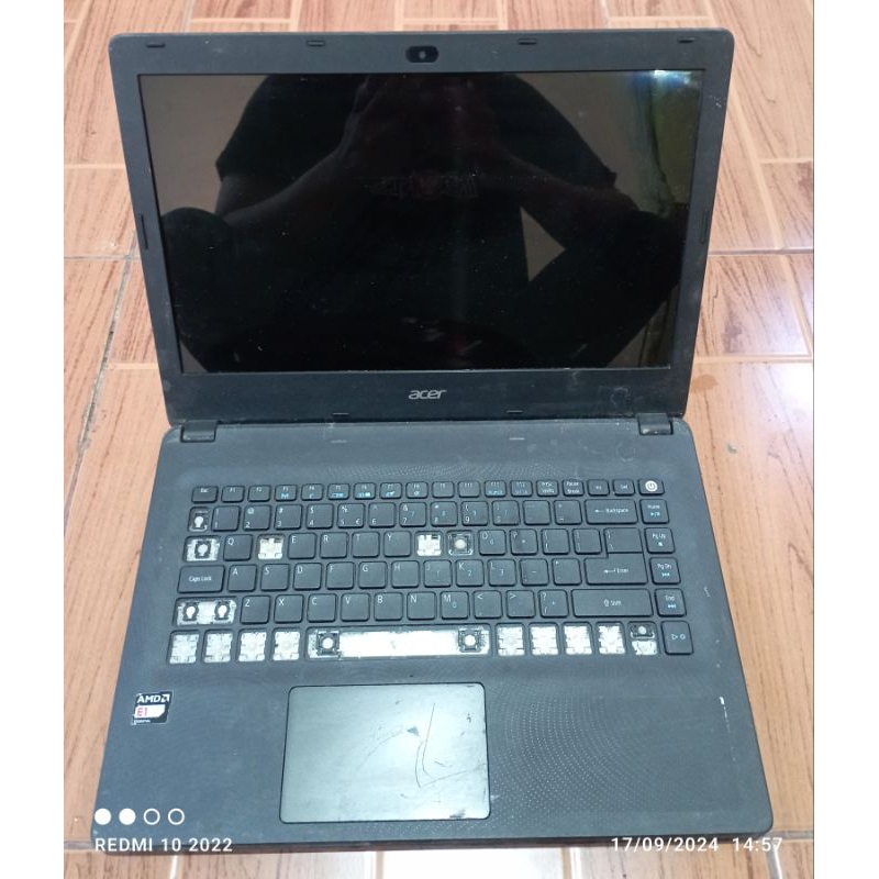 Jual Laptop Acer Aspire ES1-420 AMD E1 DDR3 kondisi matot | Shopee Indonesia