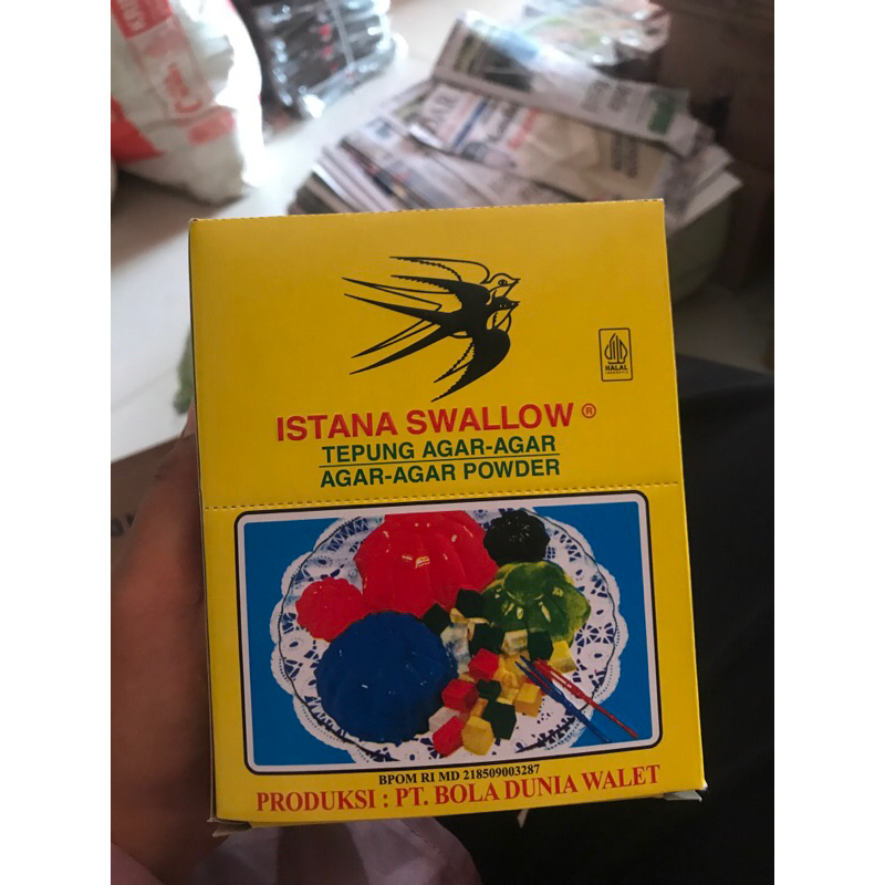 Jual Agar Agar Wallet Istana Swallow kemasan Sachet 7gr | Shopee Indonesia