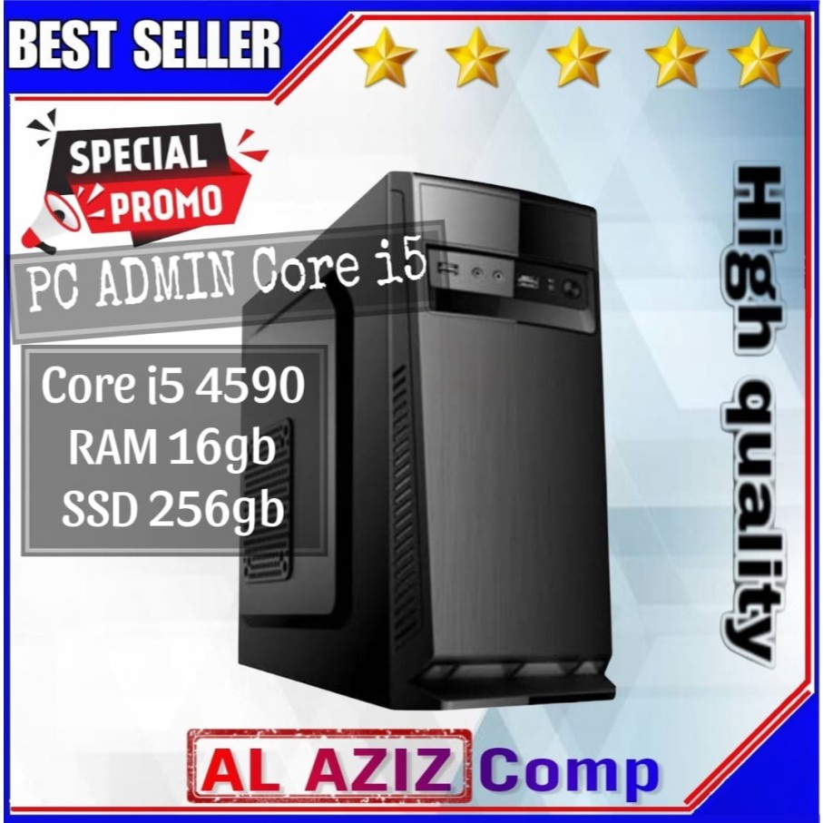 Jual Komputer Rakitan Pakai Intel Core i5 4570 RAM 16gb SSD 128gb Hdd ...