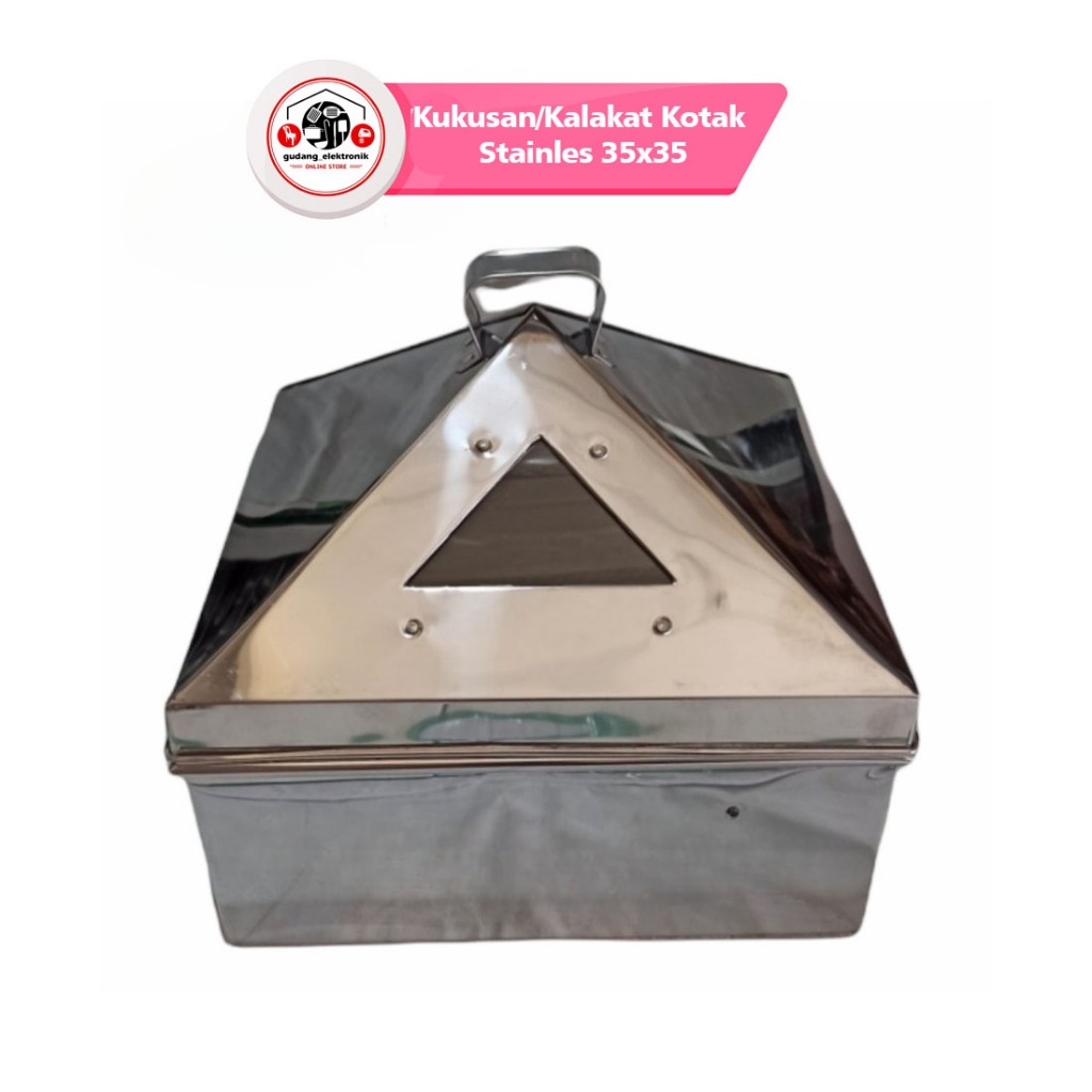 Jual Kukusan/Kalakat Kotak Stainles 35x35 | Shopee Indonesia