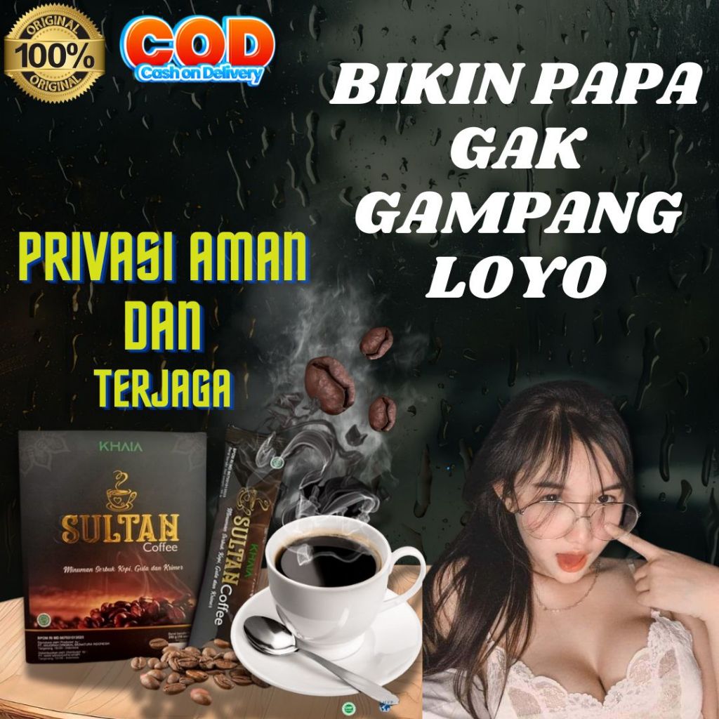 Jual KHAIA Coffee Sultan Kopi Hitam Bubuk Minuman Herbal Untuk Menjaga Kesehatan 5 Sachet By ...