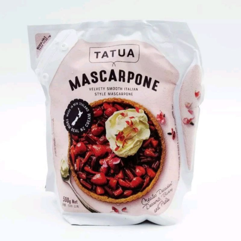Jual Tatua Mascarpone Cheese 500 gr ( Wajib GoSend Express - Bandung ...