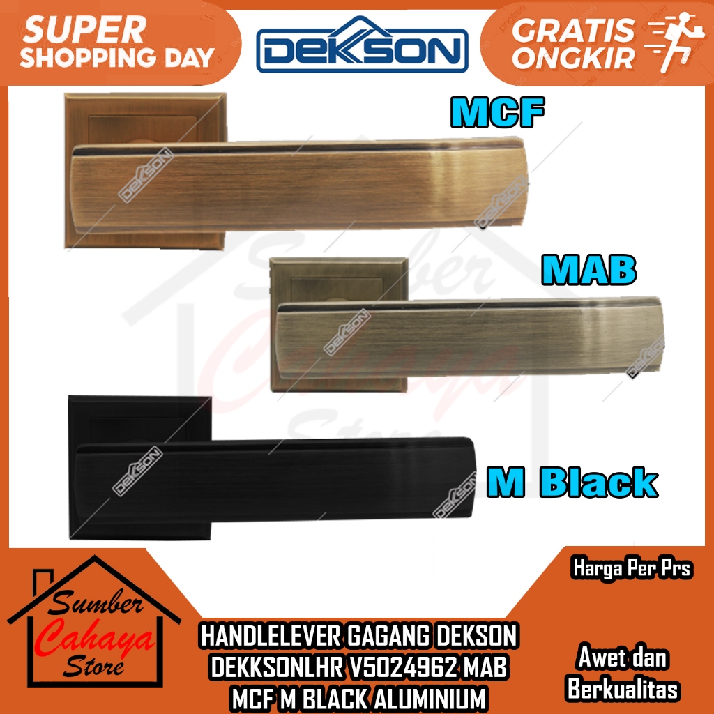 Jual Dekson Dekkson LHR V5024962 MAB MCF M Black Copper Handle Hendel ...