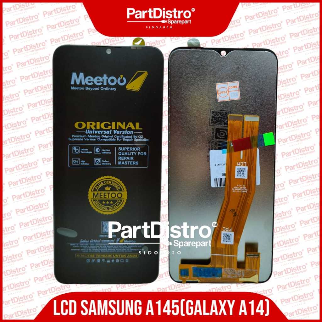 Jual LCD TOUCHSCREEN SAMSUNG A145 (GALAXY A14) BLACK MGKU | Shopee ...