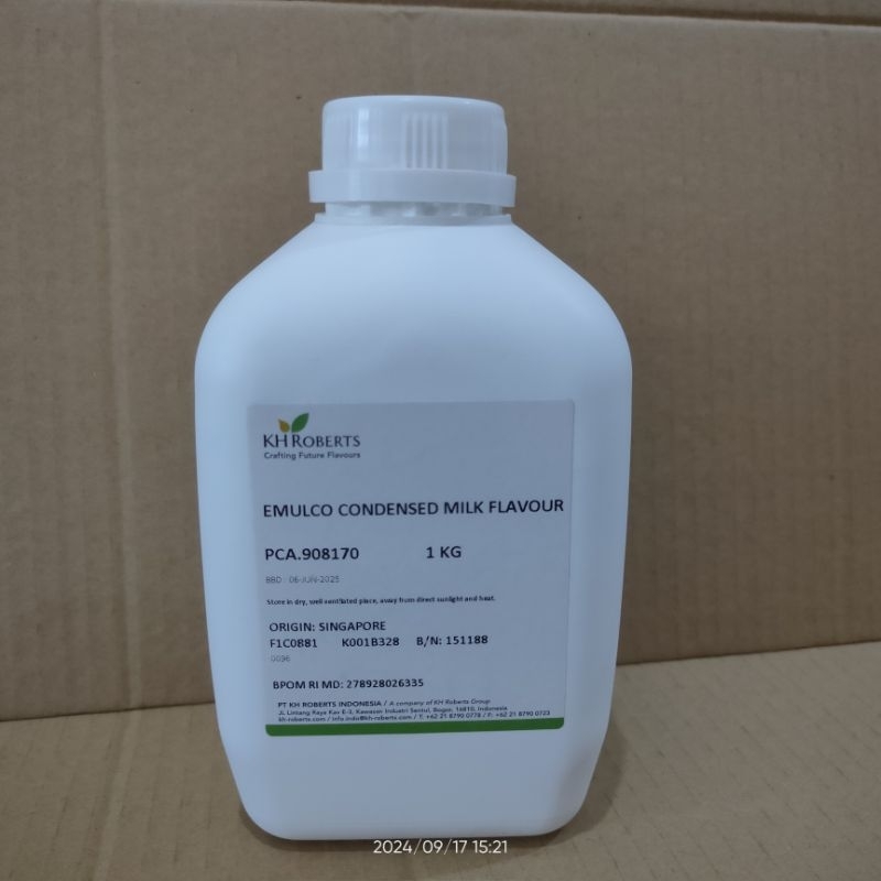 Jual KH ROBERTS EMULCO CONDENSED MILK FLAVOUR HALAL | Shopee Indonesia