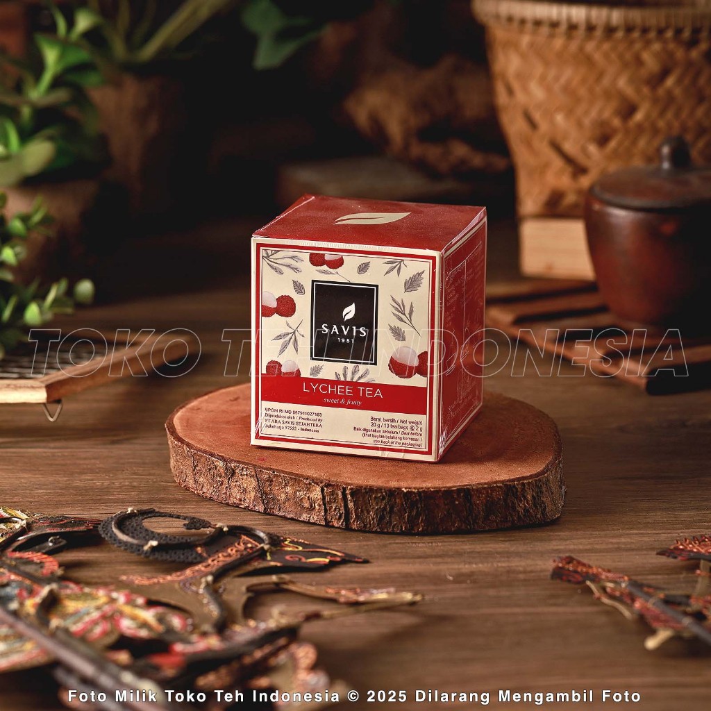 Jual Savis Tea - Lychee Tea Box isi 10tb Fruity Tea Premium Teh Rasa ...