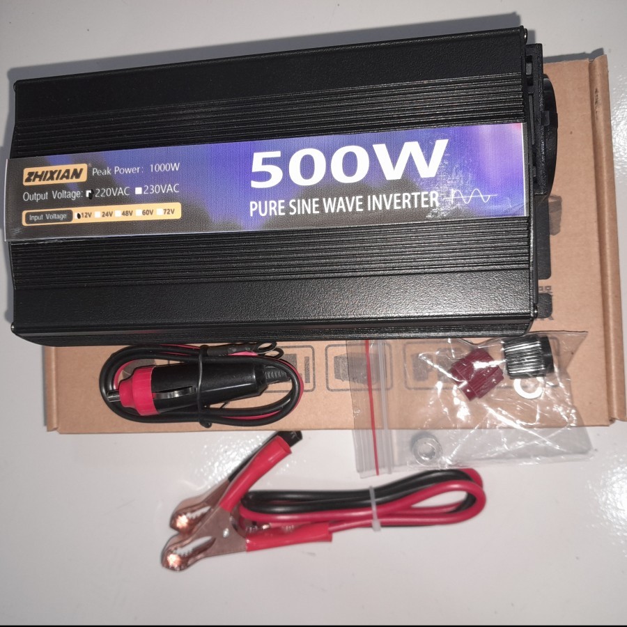 Jual INVERTER SINUS MURNI PSW 12V 500W 500 WATT PURE SINE WAVE | Shopee Indonesia