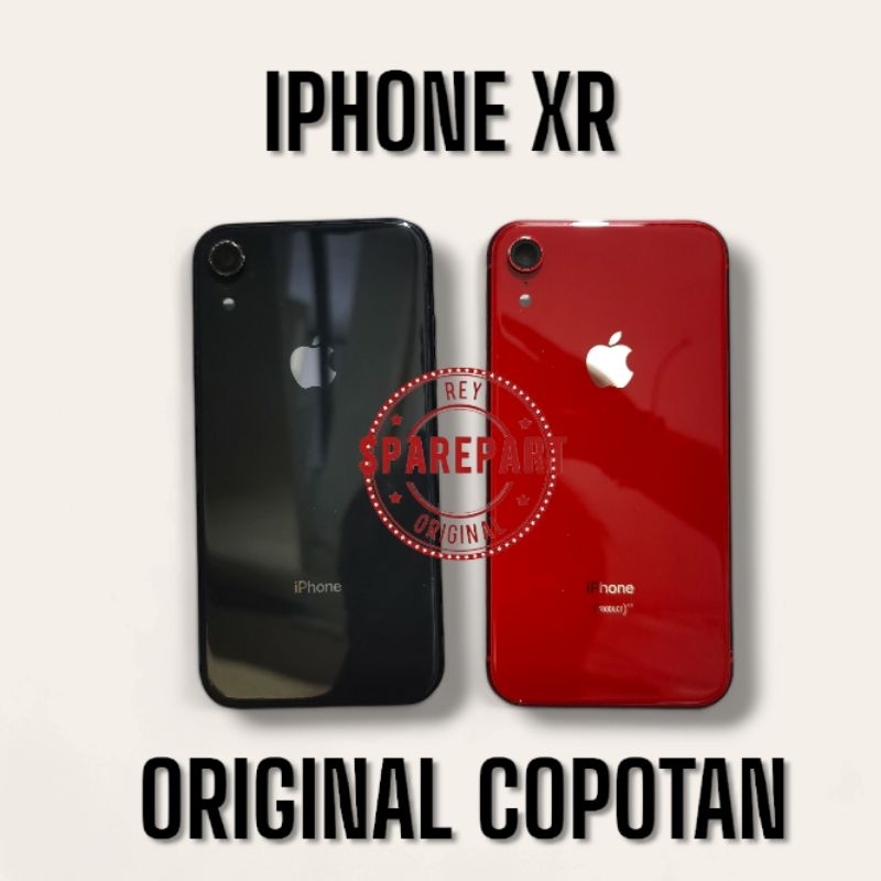 Jual BACK CASING HOUSING IP XR ORIGINAL COPOTAN | Shopee Indonesia