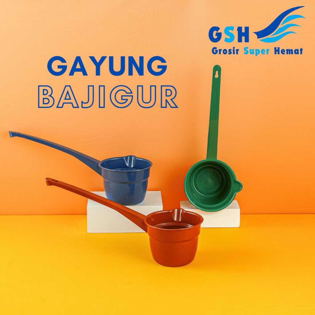 Jual GSH - Gayung Bajigur (Isi 3-6-12 pcs) Gayung Mandi Plastik Anti ...