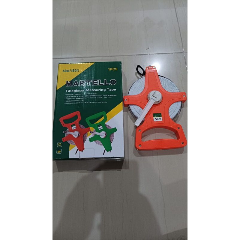 Jual Meteran Tancap 50 Meter / Meteran Roll Gulung 50 M / Meteran ...