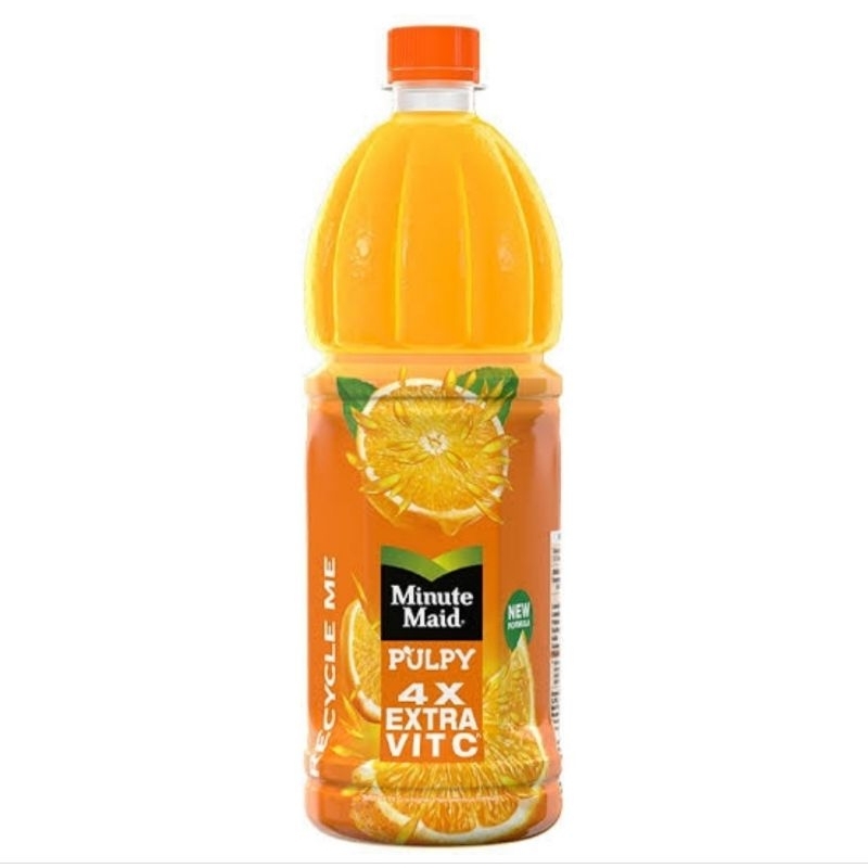 Jual pulpy orange 1 liter botol besar | Shopee Indonesia