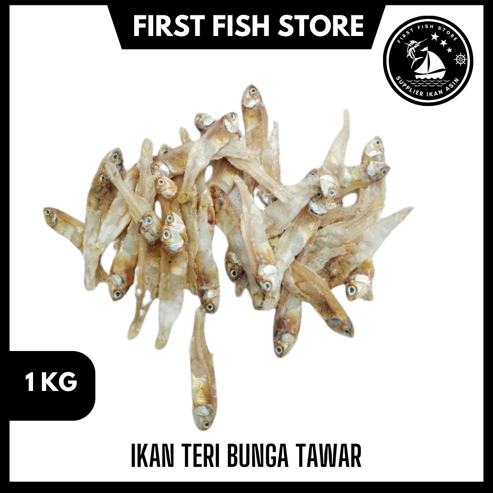 Jual Ikan Teri Bunga Tawar 1 Kg Gram - Renyah & Berkualitas Tinggi ...