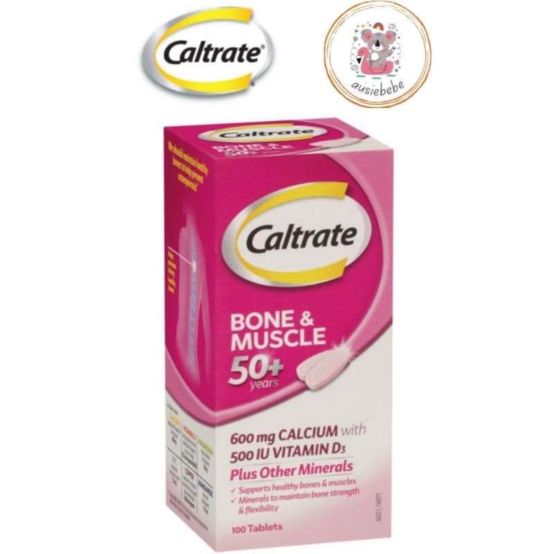 Jual Caltrate Bone & Muscle 50+ 100 Tablets | Shopee Indonesia