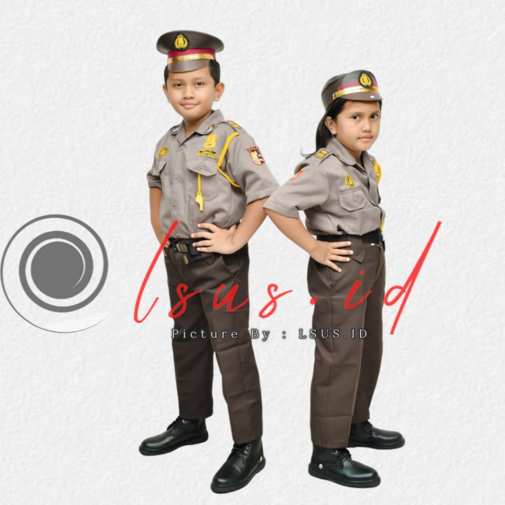 Jual GROSIR - BAJU SERAGAM PROFESI ANAK POLISI & POLWAN SABHARA FASHION ...