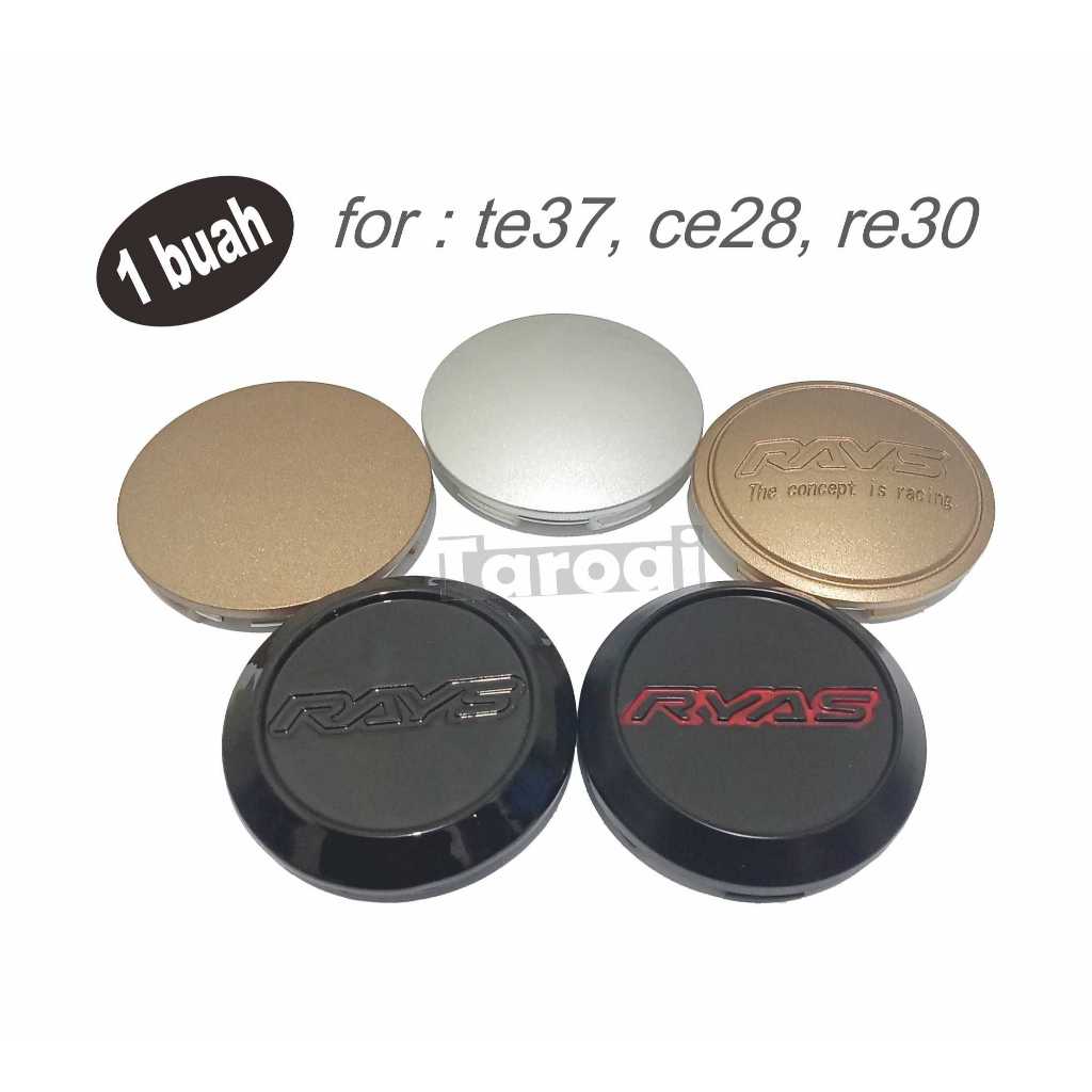 Jual 1 buah center cap tutup dop center velg te37 ce28 Rays re30 Ze40 ...