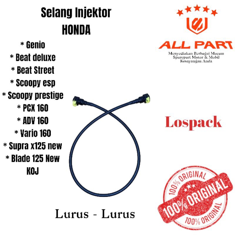 Jual (ORIGINAL) Selang injektor bensin honda genio beat street scoopy ...