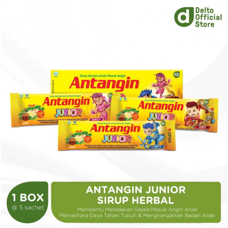 Jual Antangin Junior syrup Box | Shopee Indonesia