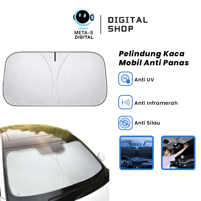 Jual Sunshade Payung Mobil Terbuka Anti Sunshade Panas / Terbuka ...