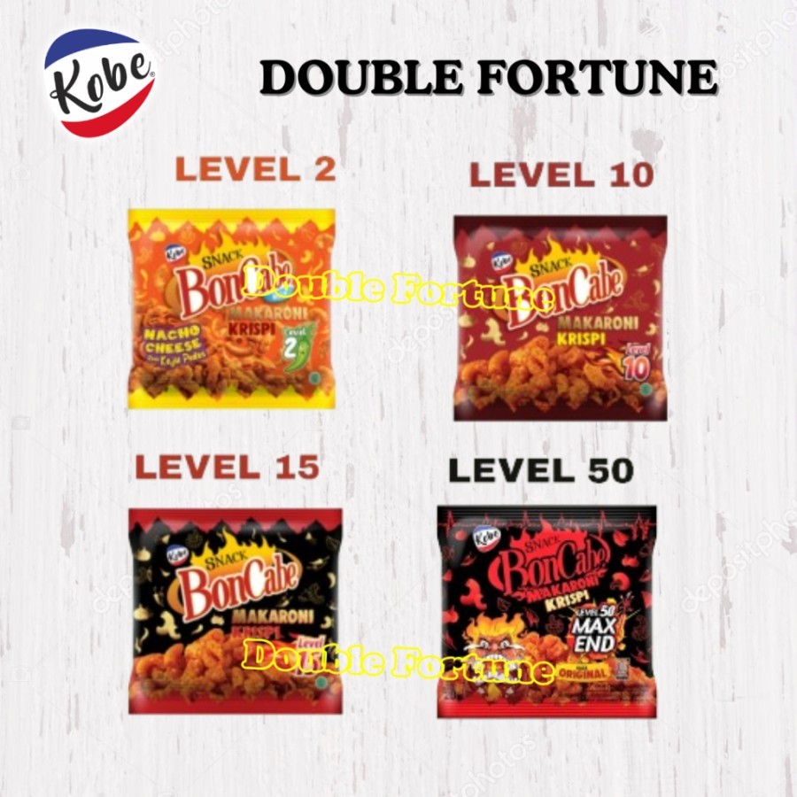 Jual BON CABE LEVEL 50 MAX END 20gr MAKARONI KRISPI KOBE BONCABE SNACK ...
