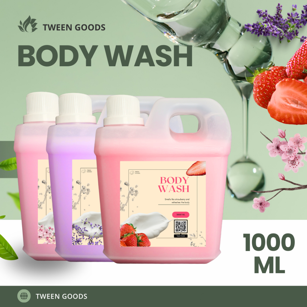 Jual Sabun Mandi Cair & Body Wash Foam TWEEN 1Liter | Shopee Indonesia
